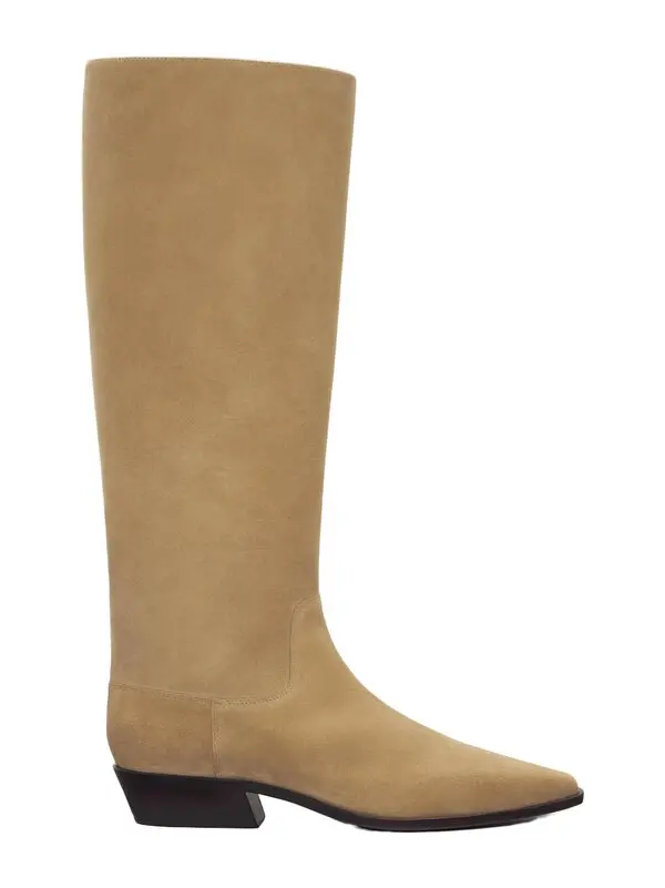 REFORMATION Dominique Knee Boot - Natural