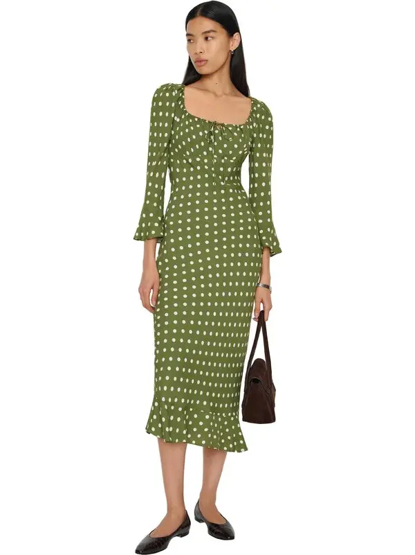 REFORMATION Kiley Dress - Edamame