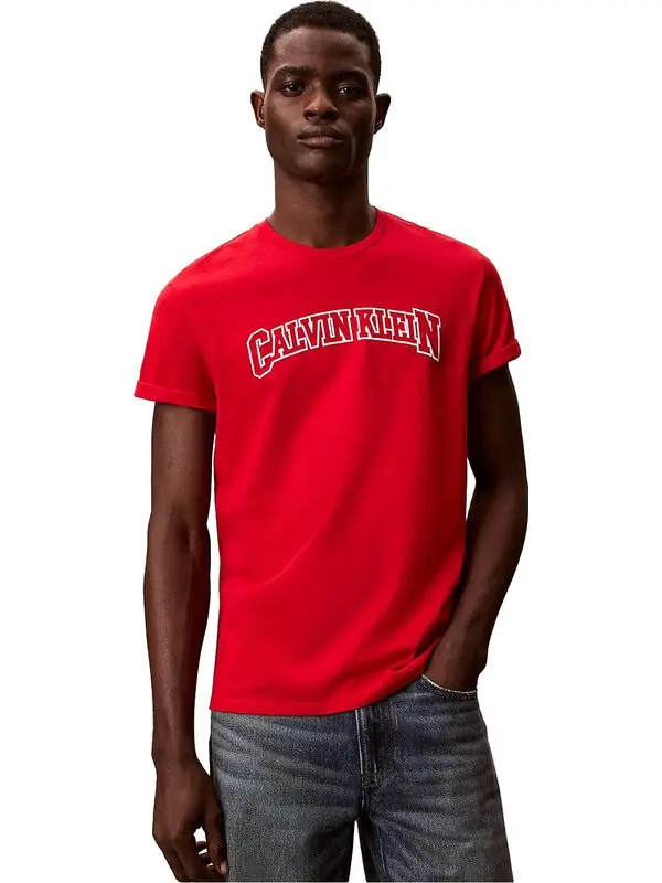 Calvin Klein Varsity Logo Graphic Classic T-shirt - Adrenaline Rush