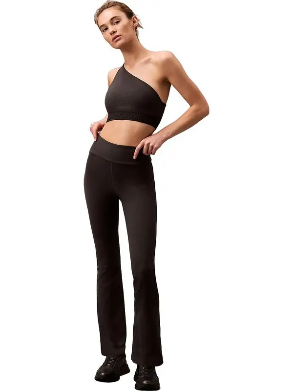 Calvin Klein Future Icon Flared Leggings - Black Beauty