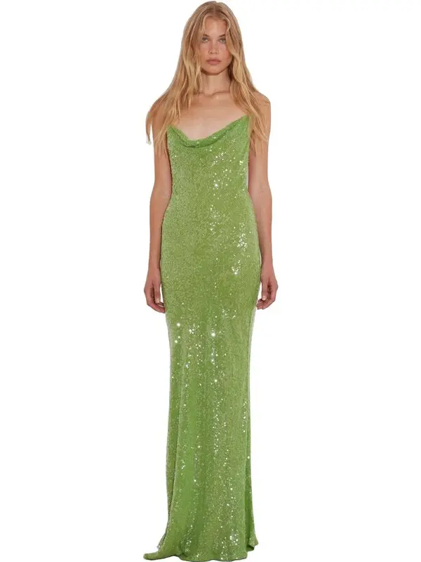 RAT & BOA Gaia Sequined Dress - Green