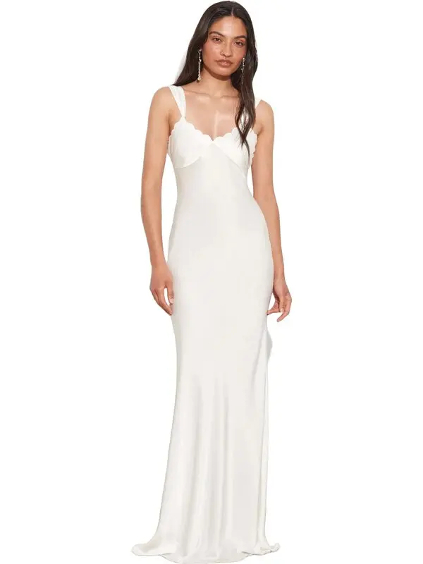 RAT & BOA Tova Slip Maxi Dress - White