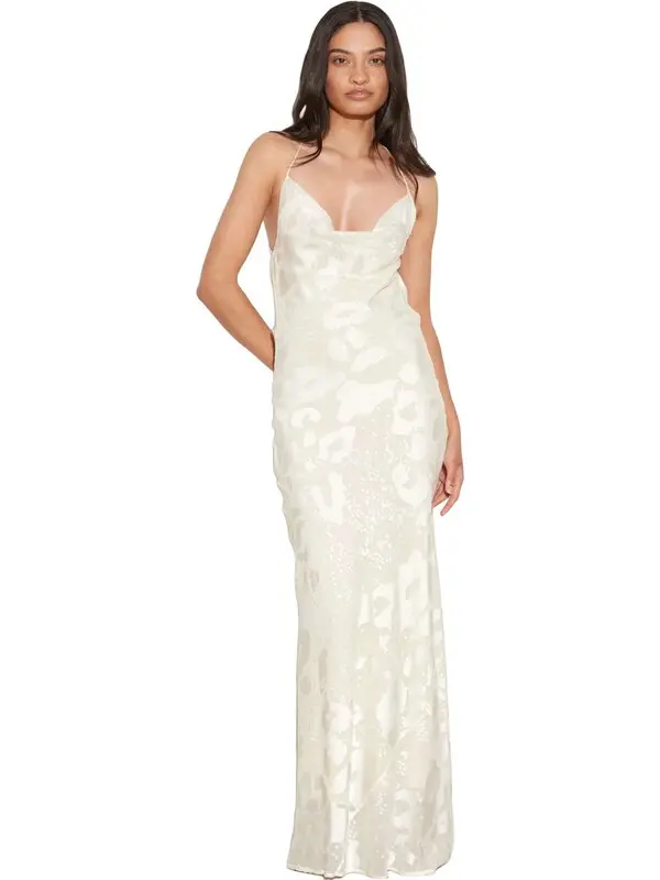 RAT & BOA Primrose Floor Length Dress - White