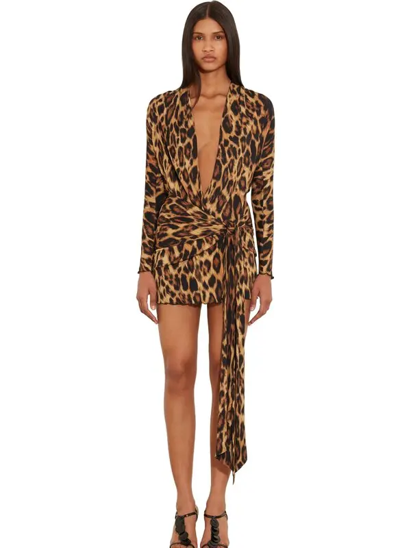 RAT & BOA Sozzani Mini Dress - Animal