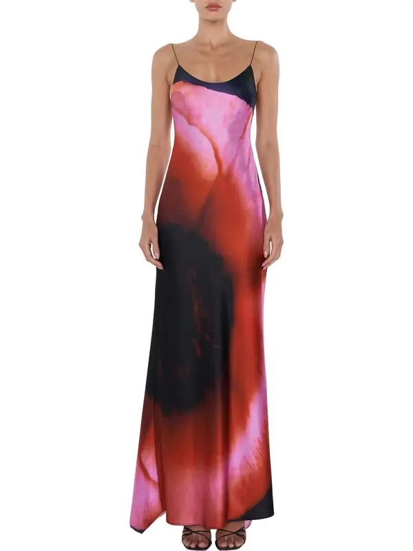 RAT & BOA Solaris Maxi Slip Dress - Floral