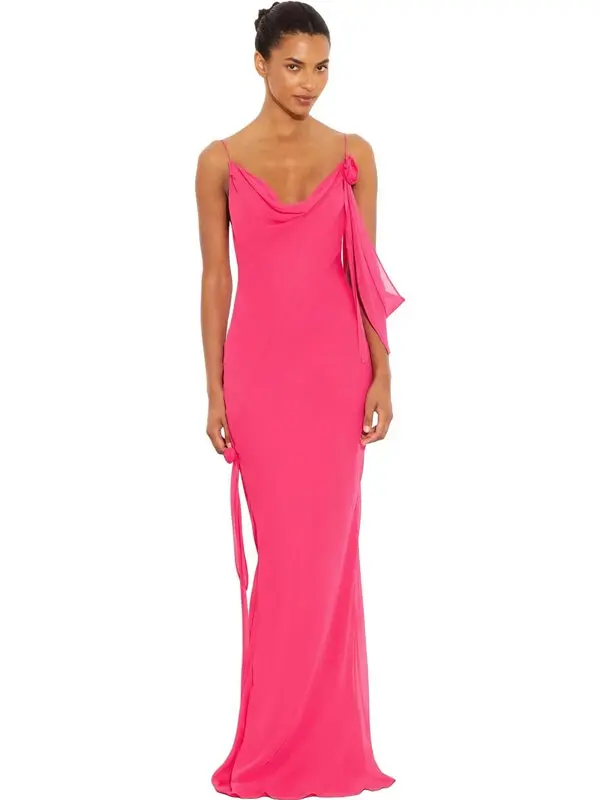 RAT & BOA Sirena Draped Dress - Pink