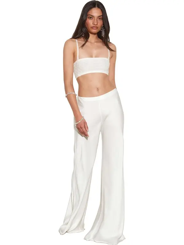 RAT & BOA Strapless Bandeau Top - Ivory
