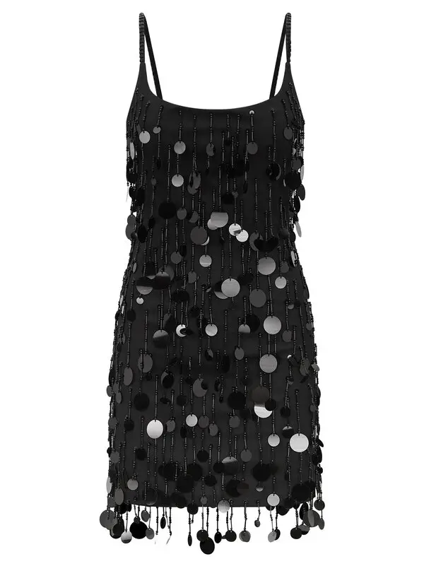 RAT & BOA Sadie Embellished Mini Dress - Black