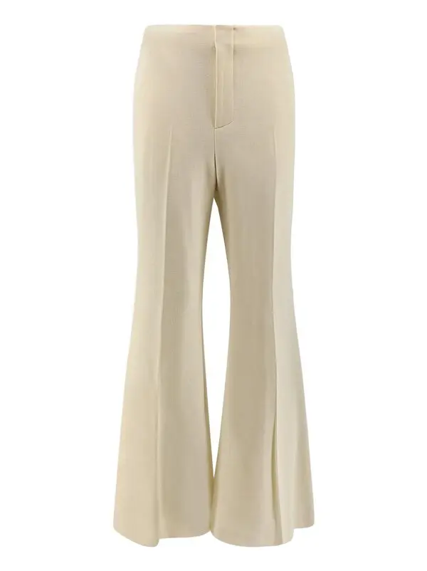 R2W Vonnie Wool Trousers - White
