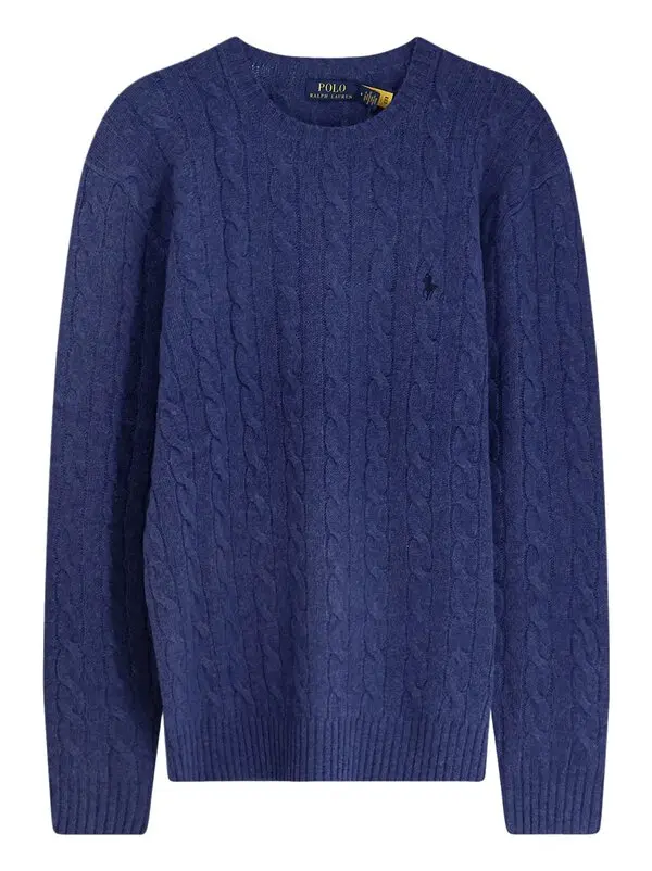 Polo Ralph Lauren Wool And Cashmere Blend Sweater - Blue
