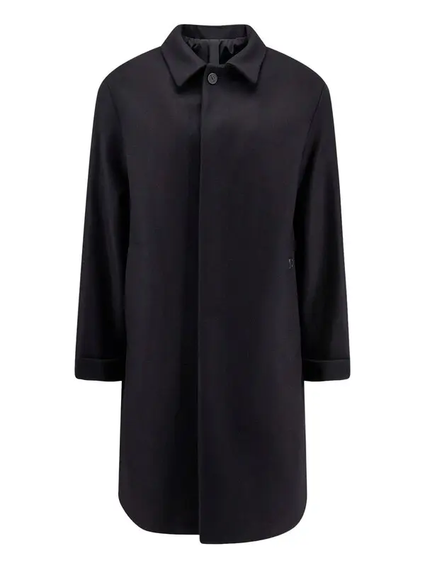 HEVO Loco Virgin Wool Coat - Black