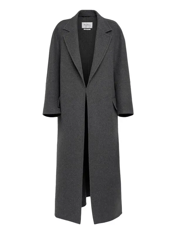 Max Mara Asburgo Virgin Wool And Cashmere Coat - Grey