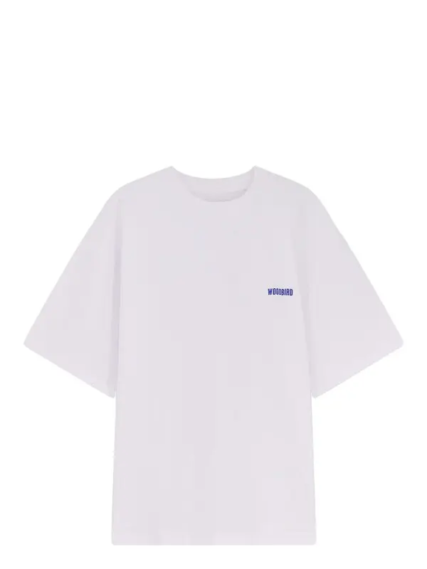 WOODBIRD Ming Tee Organic Cotton Tshirt - White