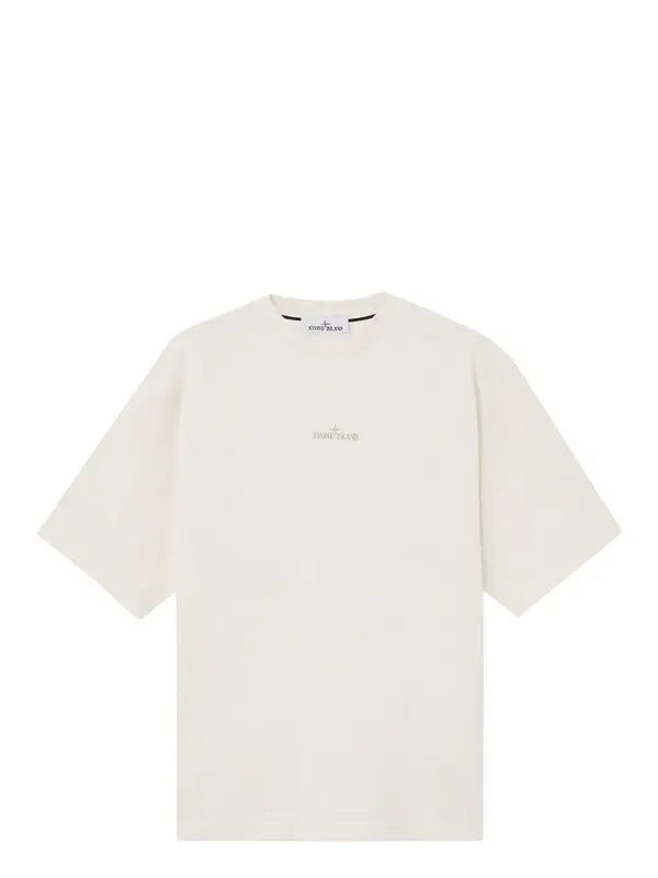 Stone Island Organic Cotton Tshirt - White