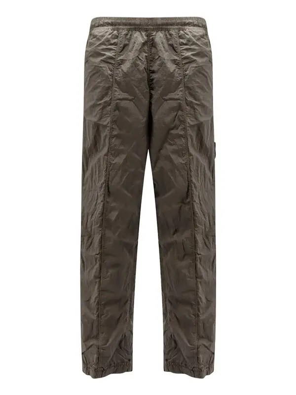 Stone Island Recycled Nylon Cargo Trousers - Green