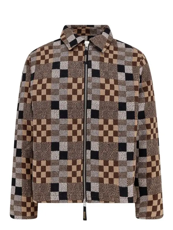 WOODBIRD Buck Patch Jacket - Brown