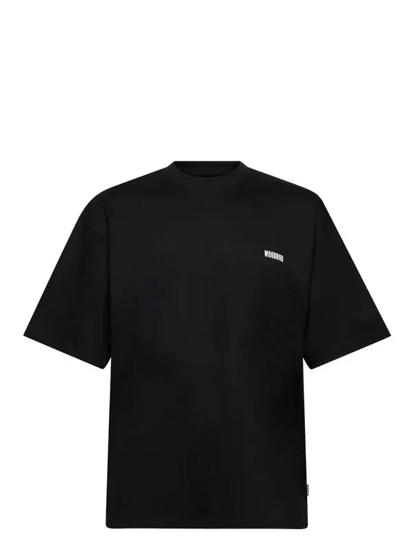 WOODBIRD Ming Tee Organic Cotton Tshirt - Black