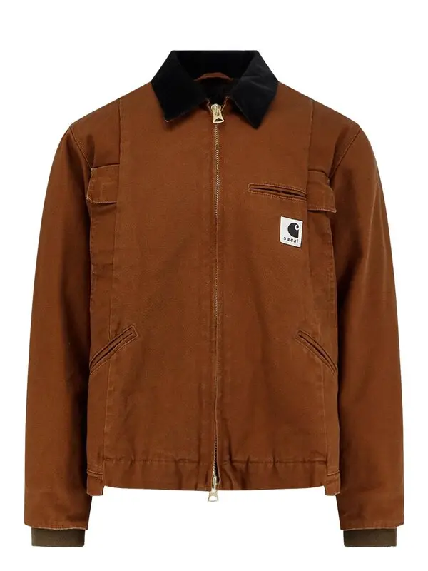 SACAI X CARHARTT WIP Duck Cotton Jacket - Brown