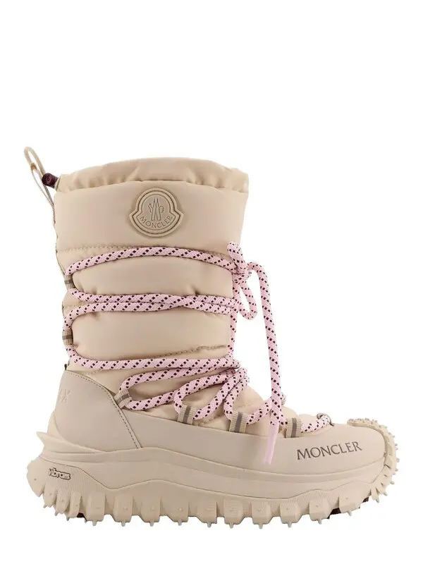 Moncler Trailgrip Apres High Gtx Nylon Boots - White