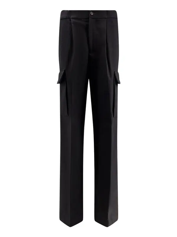 HEVO Torrequetta Cotton Trousers - Black