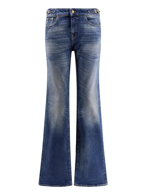 GOLDEN GOOSE Bootcut Ophelia Jeans - Blue
