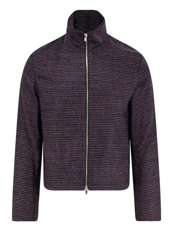TONYWACK Striped Cardigan - Viola