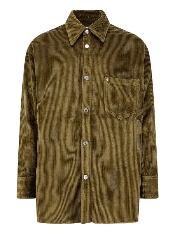 Ami Corduroy Shirt - Green