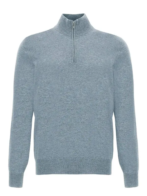 Brunello Cucinelli Cashmere Sweater - Blue