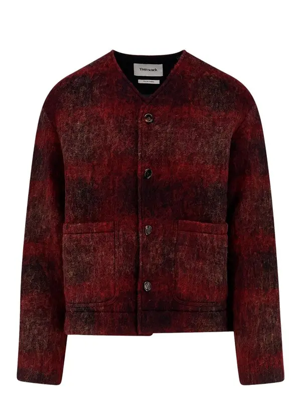 TONYWACK Italian Fabric Blazer - Red