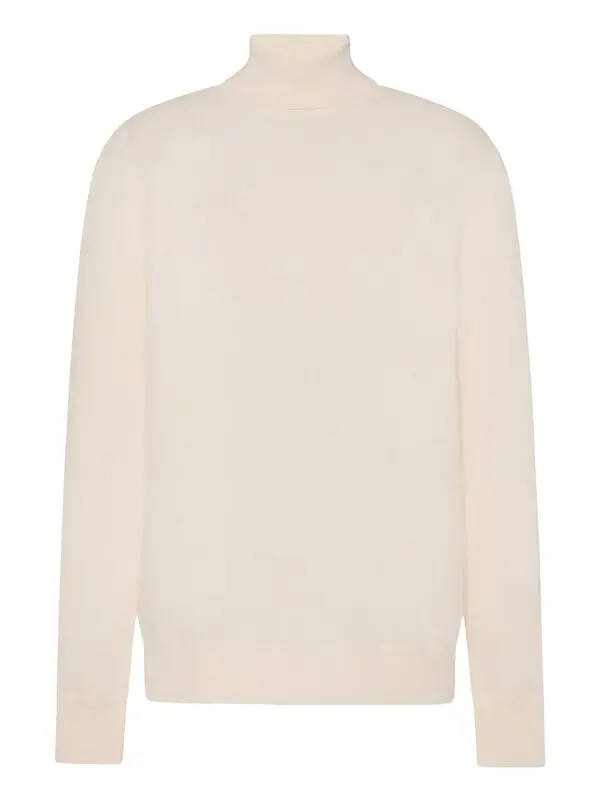 THE ROW Lizzy Cashmere Top - White