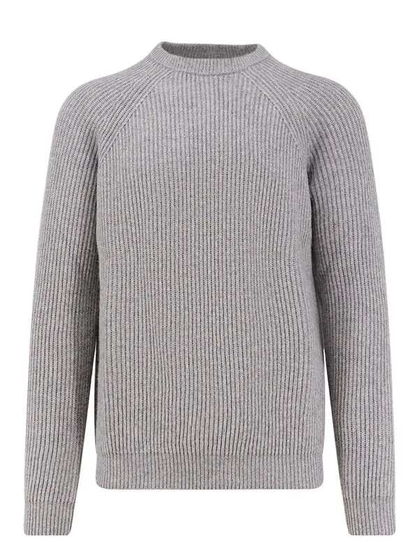 Alpha Studio Wool And Cashmere Sweater - Grey