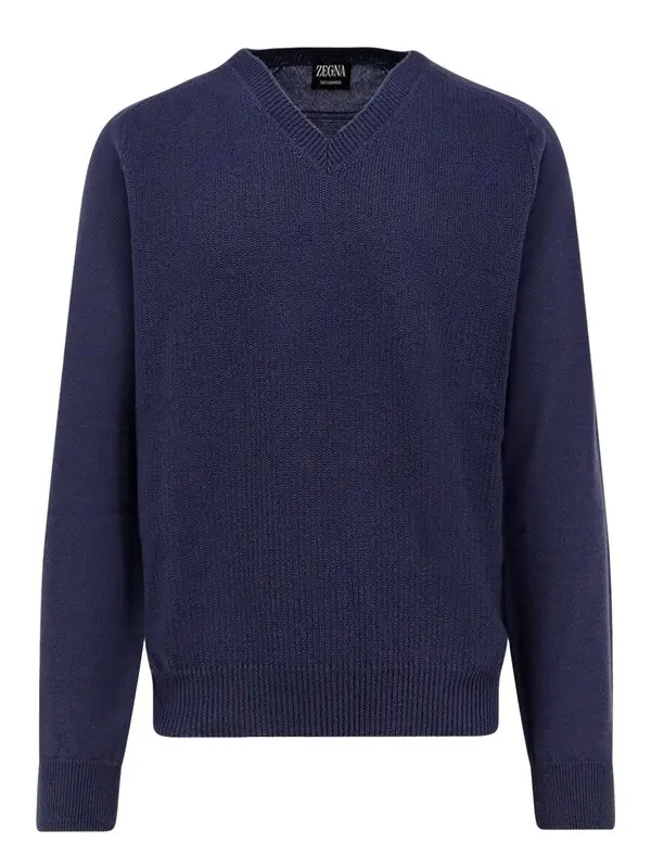 Zegna Cashmere Sweater - Blue