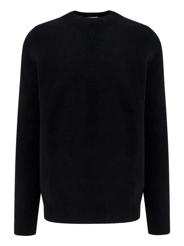 Alpha Studio Wool Blend Sweater - Black