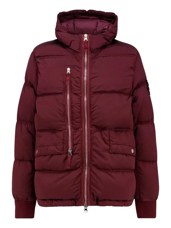 Stone Island Nylon Down Jacket - Purple