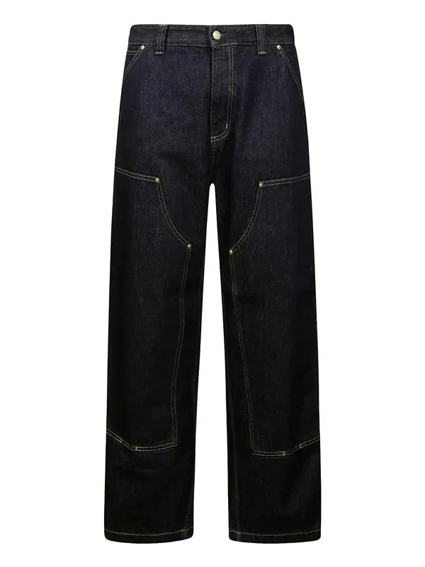 Carhartt Work In Progress Nash Double Knee Jeans - Blue