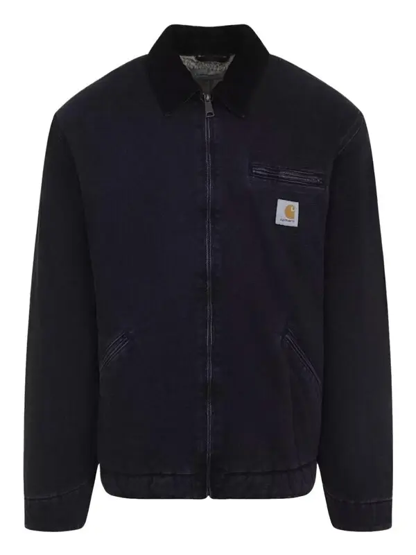 Carhartt Work In Progress Organic Canvas Detroit Jacket - Black