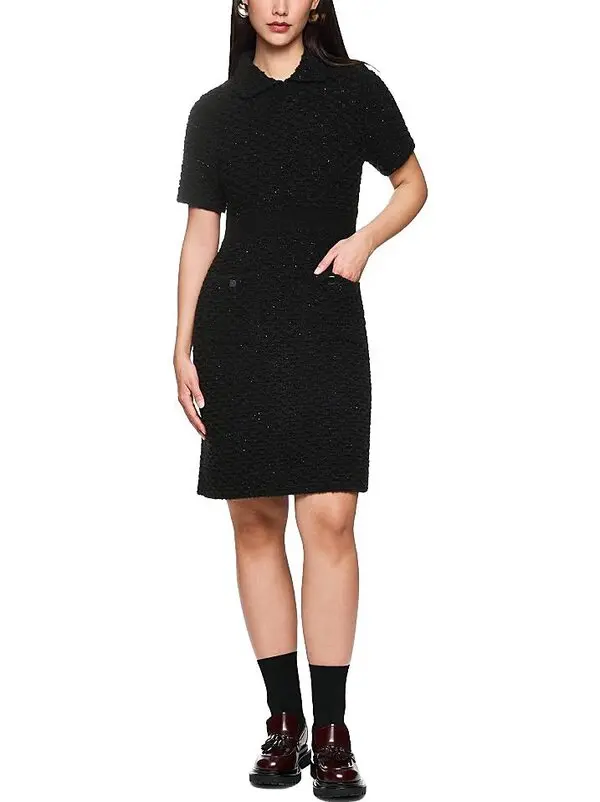 MARC CAIN Knitted In Germany Elegant Dress - Black