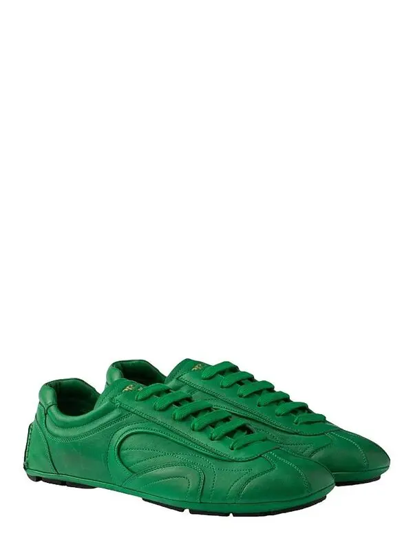 Prada Re-edition 2005 Nappa Leather Sneakers - Green