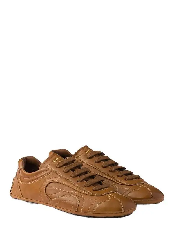 Prada Re-edition 2005 Nappa Leather Sneakers - Brown