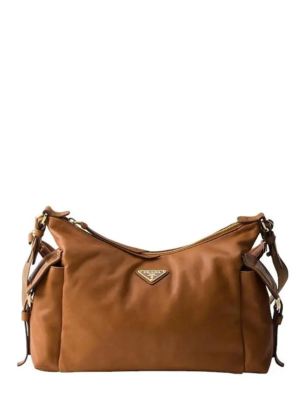 Prada Nappa Leather Bag - Light Brown