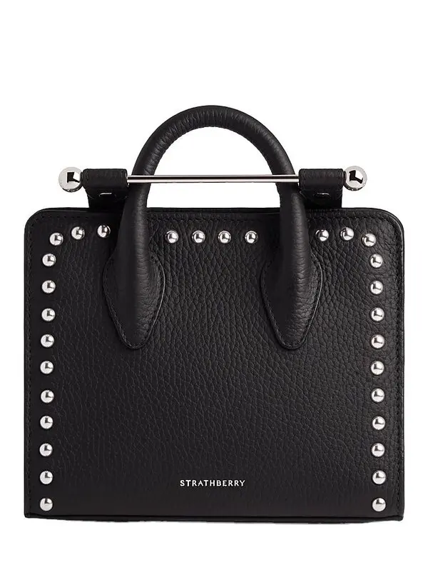Strathberry Nano Tote - Black