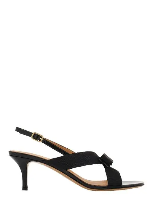 FERRAGAMO Vara Bow Sandal - Black