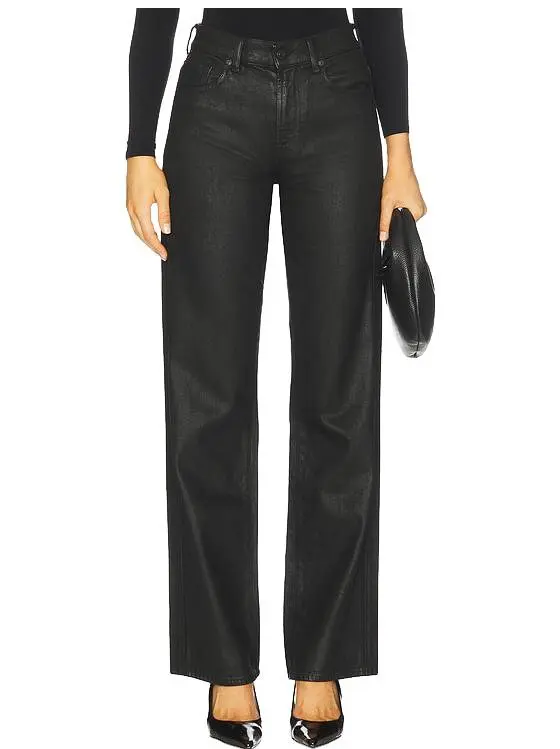 7 For All Mankind Tess Trouser Jeans - Black