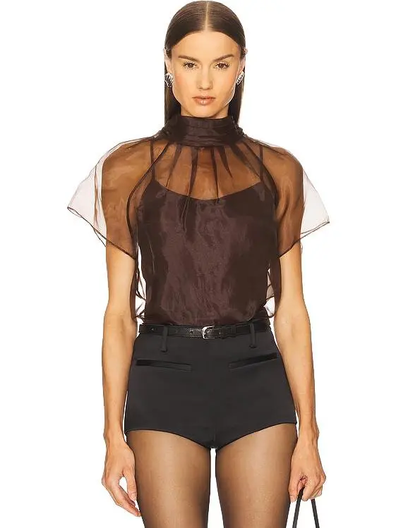 Simkhai Feyre Top - Brown