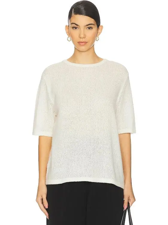 LISA YANG Cecelia T-shirt - Cream