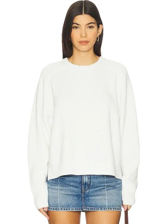 Free People Spring Street Pullover - Optic White