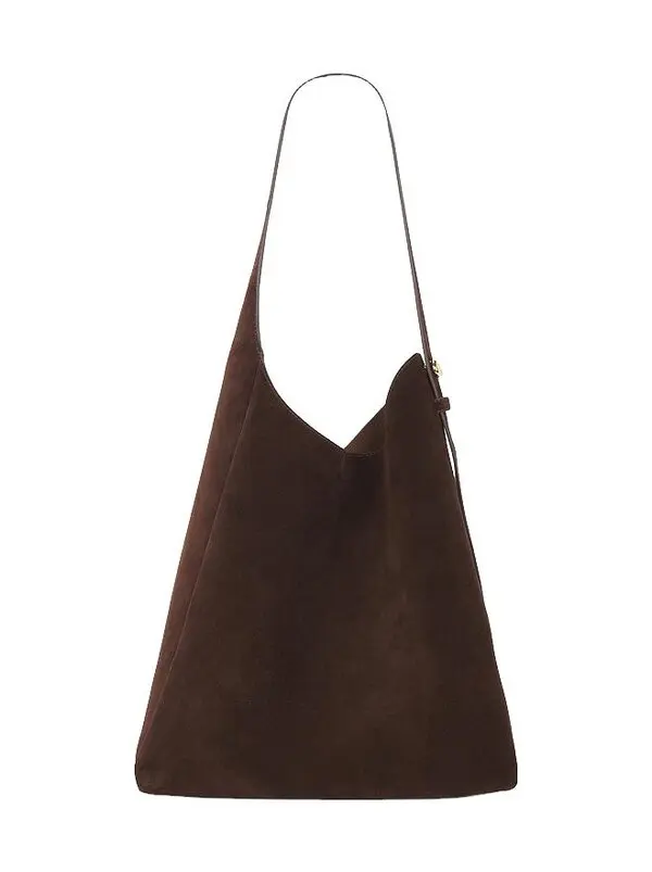 Tory Burch Romy Hobo Bag - Dark Cocoa