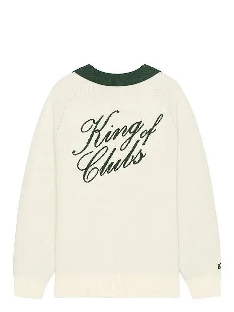 MALBON King Of Clubs Sweater - Canvas