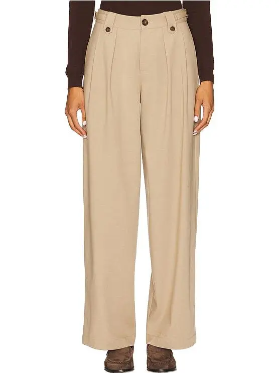 Heartloom Rocio Wide Leg Pant - Doe