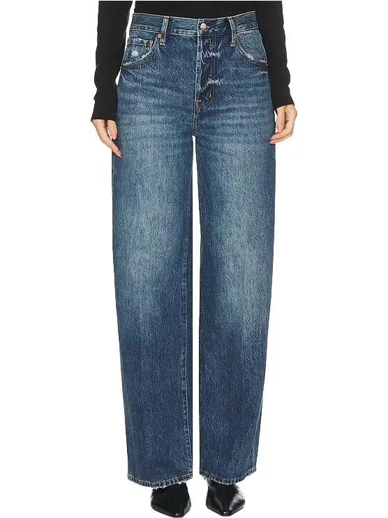 PISTOLA Tate High-rise Wide Leg Jeans - Fulton